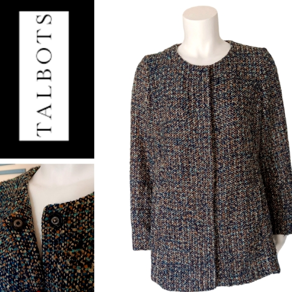 Talbots | Jackets & Coats | Talbots Fabric Made In Italy Blazerjacket ...